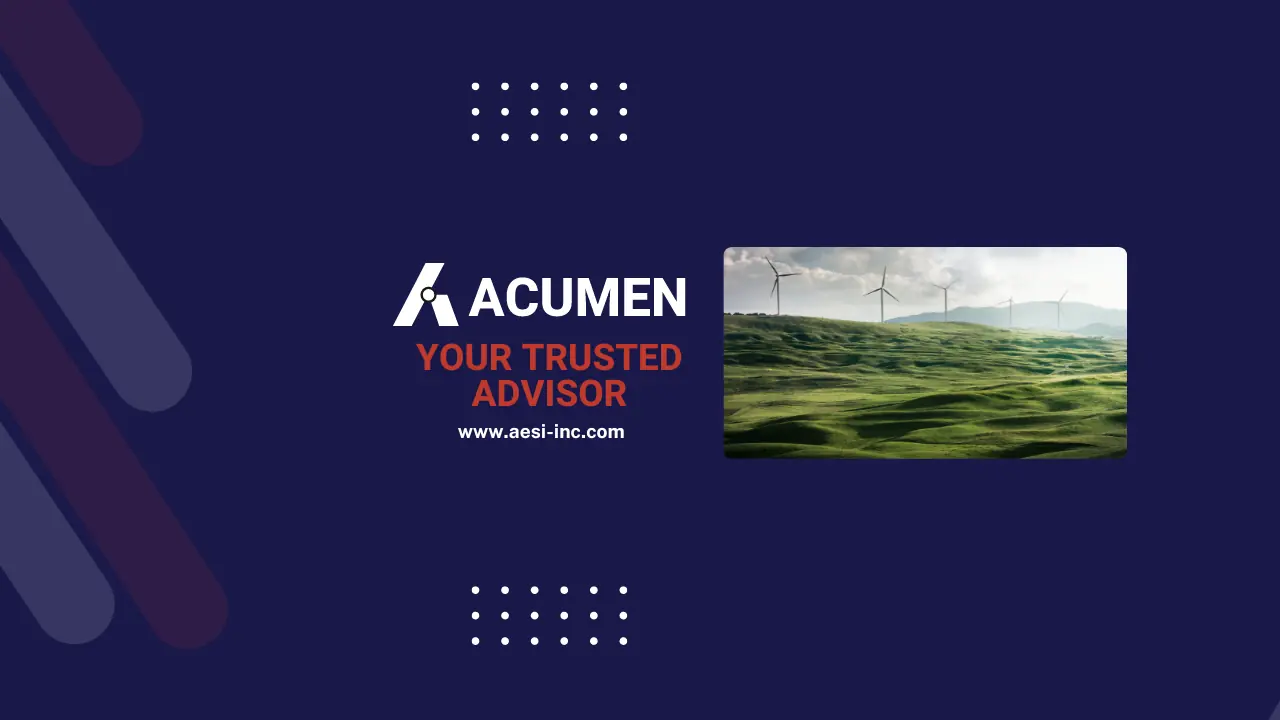 Acumen: Your Trusted Advisor for Professional Solutions